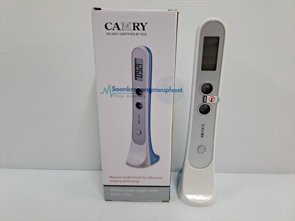 เครื่องวัดส่วนสูง ดิจิตอล รุ่น HT701 ยี่ห้อ Camry - ศูนย์เครื่องมือแพทย์